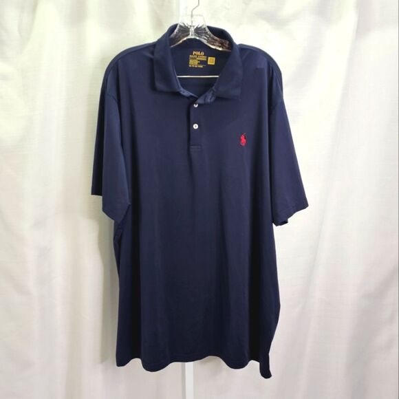 Polo Ralph Lauren | Shirts | Polo Ralph Lauren Navy Blue Performance ...